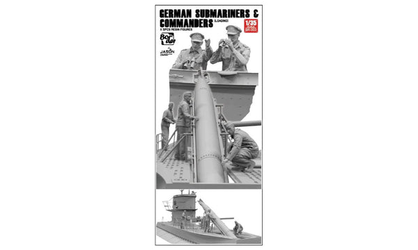 Border Model 1 35 German Submariners And Commanders Loading Plastic Mo Hobby Shop Melbourne