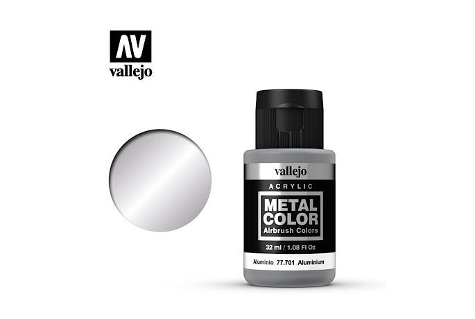 Vallejo Metal Color Aluminium 77.701 32ml – Hobby Shop Melbourne