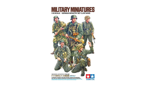 Tamiya German Infantry Set (Late WW2) 1:35 – Hobby Shop Melbourne