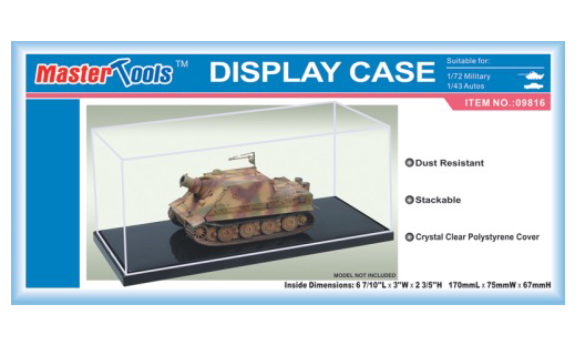 Trumpeter Plastic Display Case 170 x 75 x 67mm 09816 – Hobby Shop Melbourne