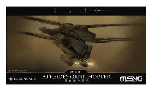Meng DUNE Atreides Ornithopter – Hobby Shop Melbourne