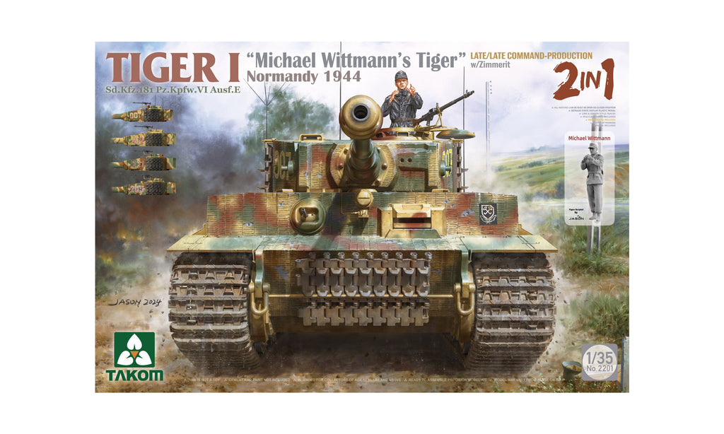 Takom 1/35 Double Tiger Box (Early + Late) – Hobby Shop Melbourne