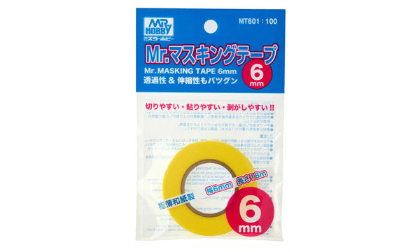 Mr Hobby Mr.Masking Tape 6mm – Hobby Shop Melbourne