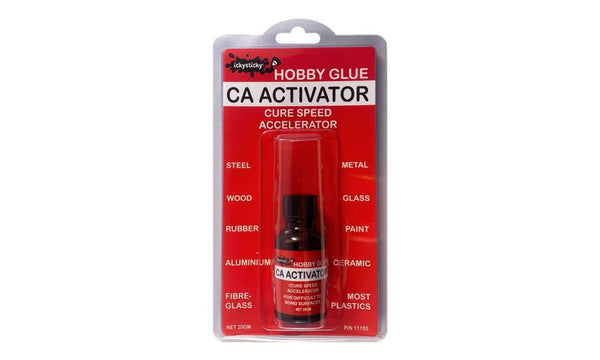 Ickysticky Hobby Glue CA Activator 20g – Hobby Shop Melbourne