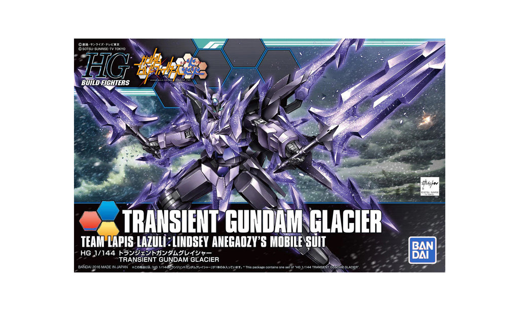 Bandai 1/144 HG Build Fighters Transient Gundam Glacier – Hobby Shop ...