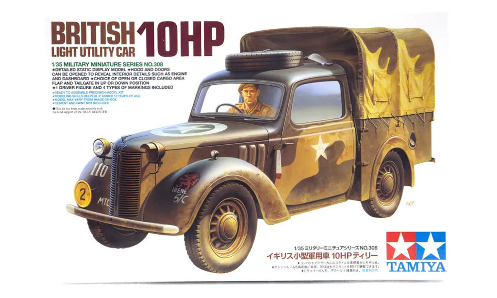 Tamiya British Light Utility Car 10HP 1:35 – Hobby Shop Melbourne