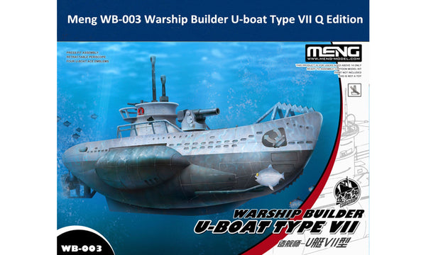 Meng Warship Builder U-Boat Type VII – Hobby Shop Melbourne