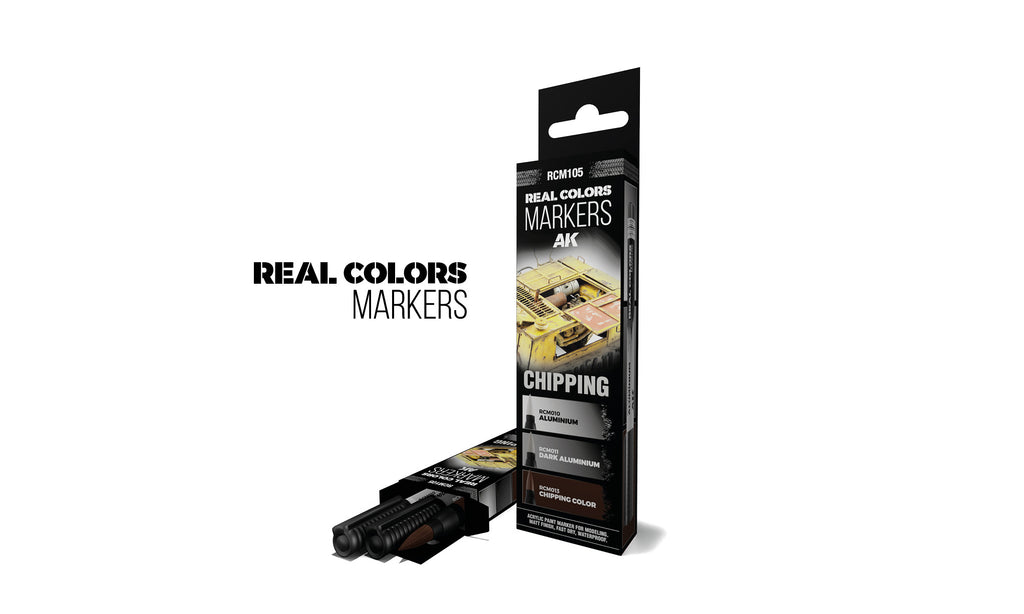 AK Real Color Marker Set Chipping RCM105 – Hobby Shop Melbourne