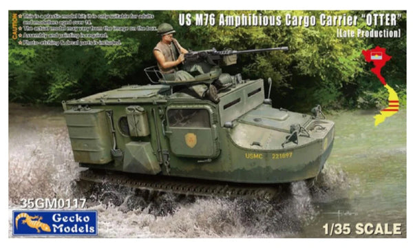 Gecko Models US M76 Amphibious Cargo Carrier “Otter” (Late Production ...