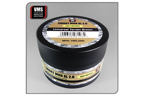 VMS Smart Mud XL 2.0 Easy Imprint Universal Terrain Brown 200ml – Hobby ...