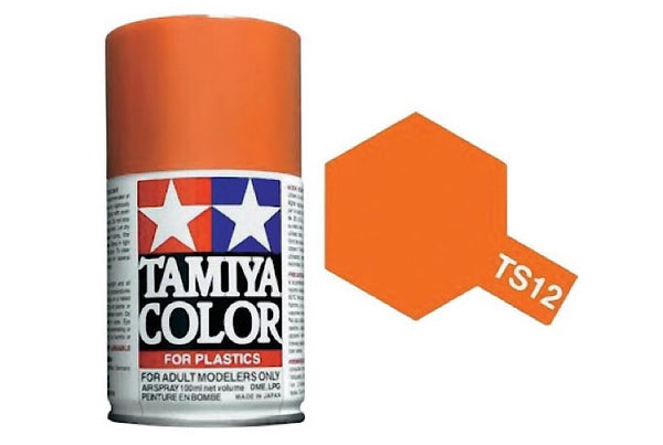 Tamiya color TS-12 Orange 100ml (Spray) – Hobby Shop Melbourne