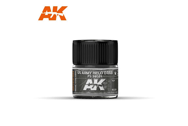 Real Color Air RC229 US Army Helo Drab FS 34031 10ml – Hobby Shop Melbourne