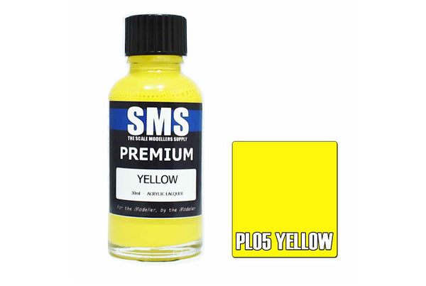 SMS Paint Yellow PL05 30ml – Hobby Shop Melbourne