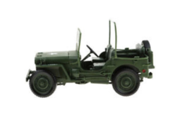 Die Cast Metal Army Jeep 1:18 – Hobby Shop Melbourne