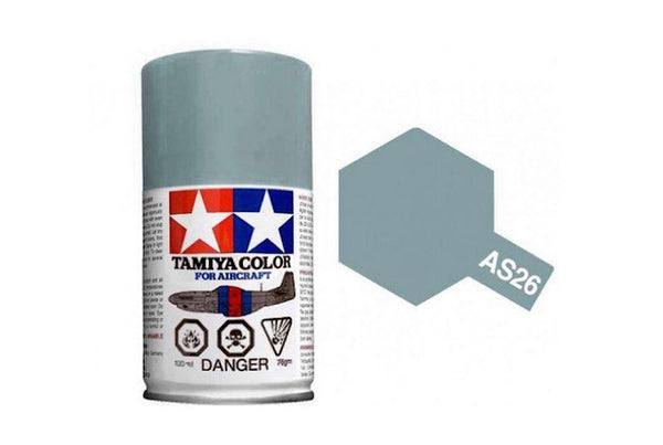 Tamiya Color AS-26 Light Ghost Grey 100ml (Spray) – Hobby Shop Melbourne