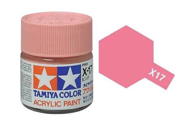 Tamiya acrylic paint x17 gloss pink – Hobby Shop Melbourne