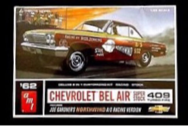 AMT ‘62 Chevy Bel Air Super Stock 409 Turbo Fire 1:25 – Hobby Shop ...