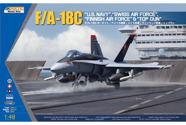 Kinetic 1/48 F/A-18 C – Hobby Shop Melbourne