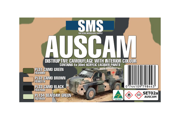 SMS Paint AUSCAM Set – Hobby Shop Melbourne