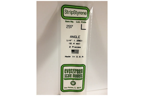 Evergreen 297 6.3mm Angle – Hobby Shop Melbourne