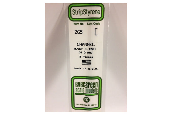 Evergreen 265 4mm Channel – Hobby Shop Melbourne