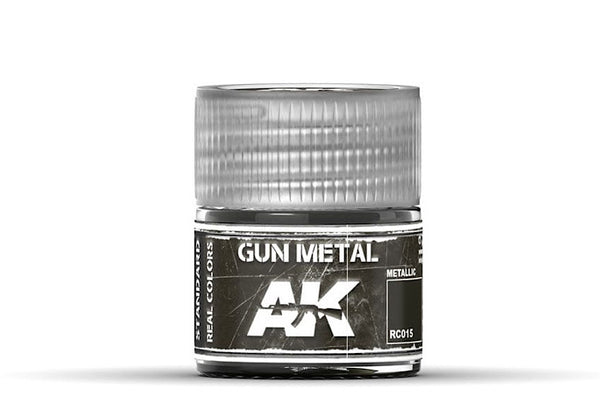 AK Real Color RC015 Gun Metal 10ml – Hobby Shop Melbourne