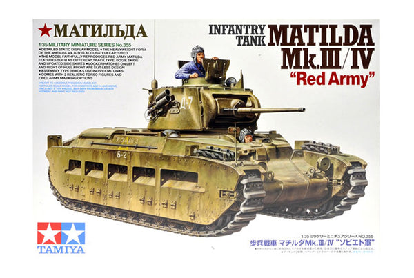 Tamiya Infantry Tank Matilda Mk.III/IV "Red Army" 1:35 – Hobby Shop ...